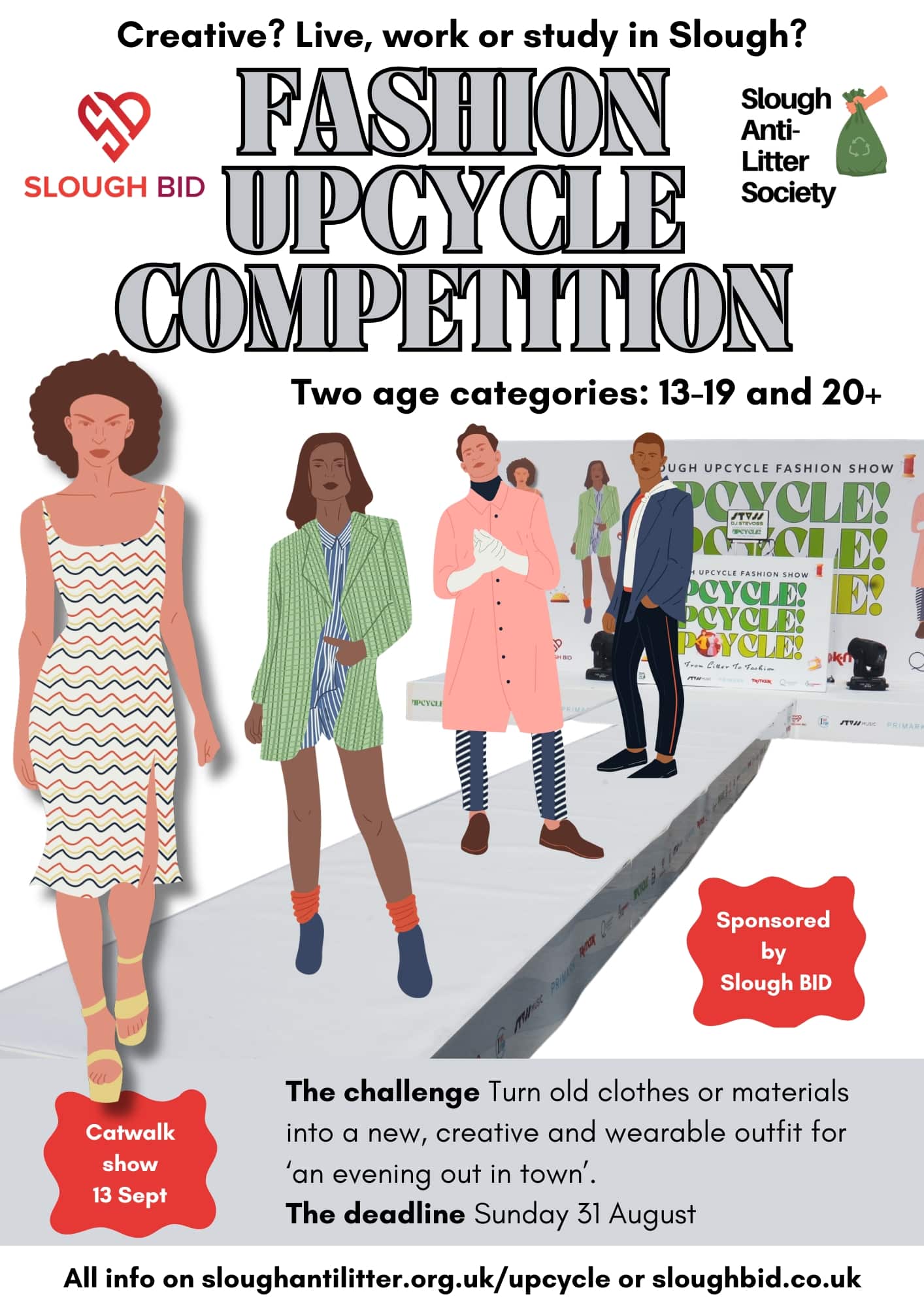 Slough Upcycle Fashion Show - Slough Bid